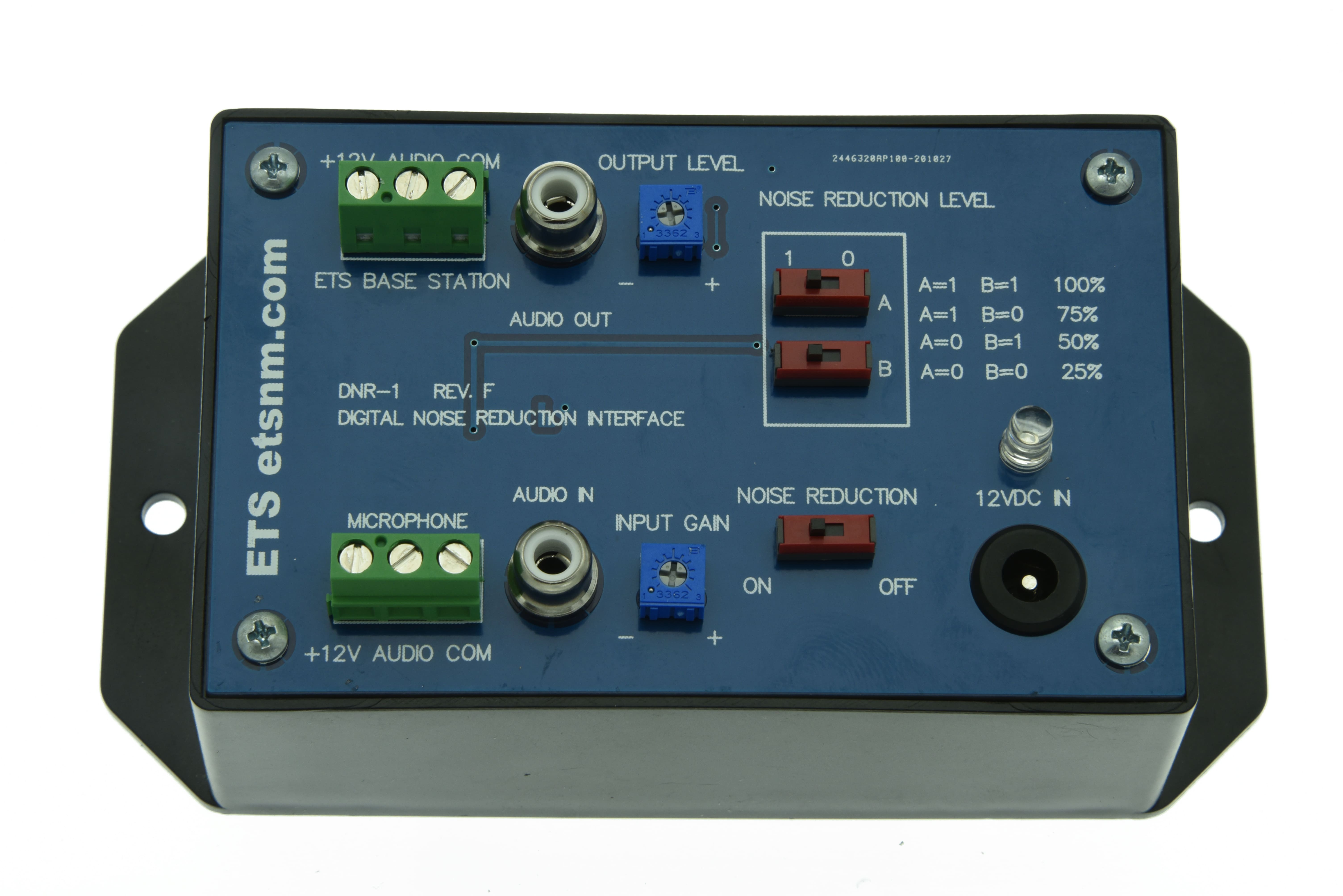 ETS - DNR-1 - High Performance DSP Based Noise Reduction Module/interface | CCTV.NET